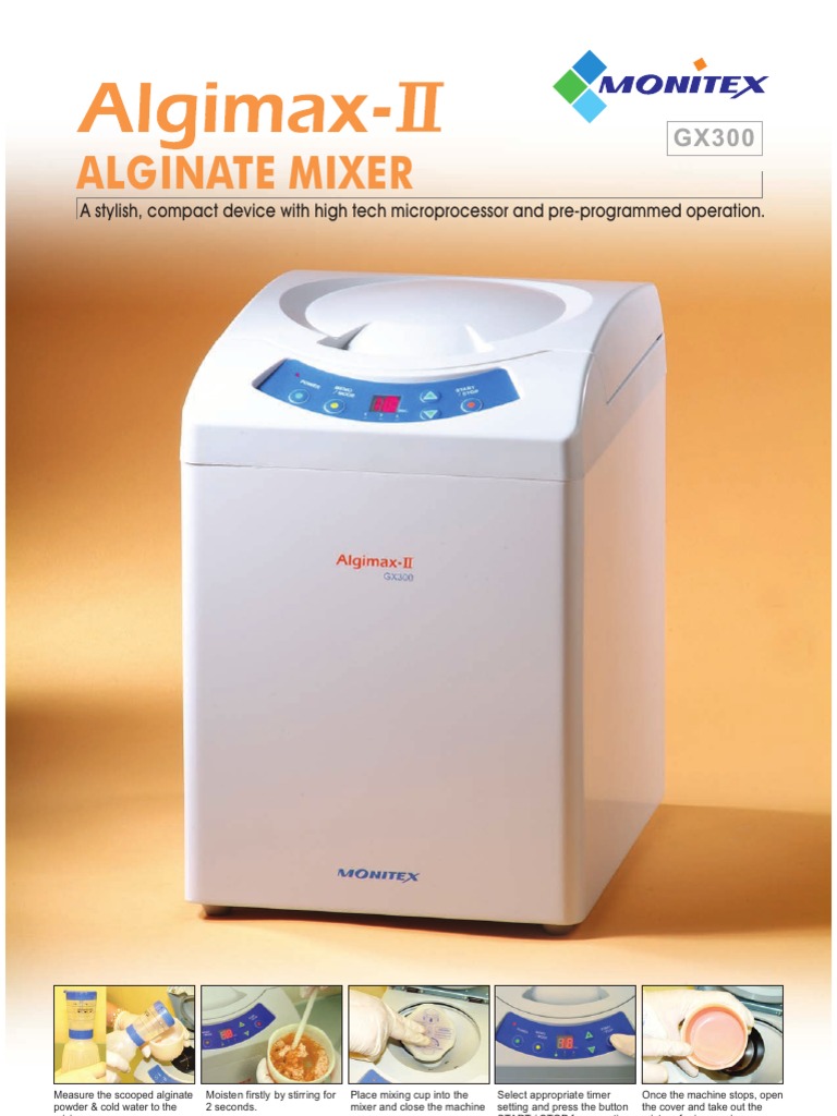 Alginate Mixer GX300 Overview | PDF | Electrical Engineering ...