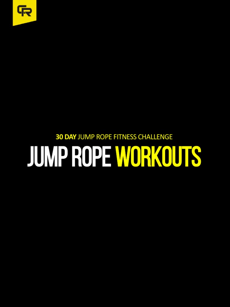 30-Day Jump Rope Challenge Workouts | PDF | High Intensity Interval ...