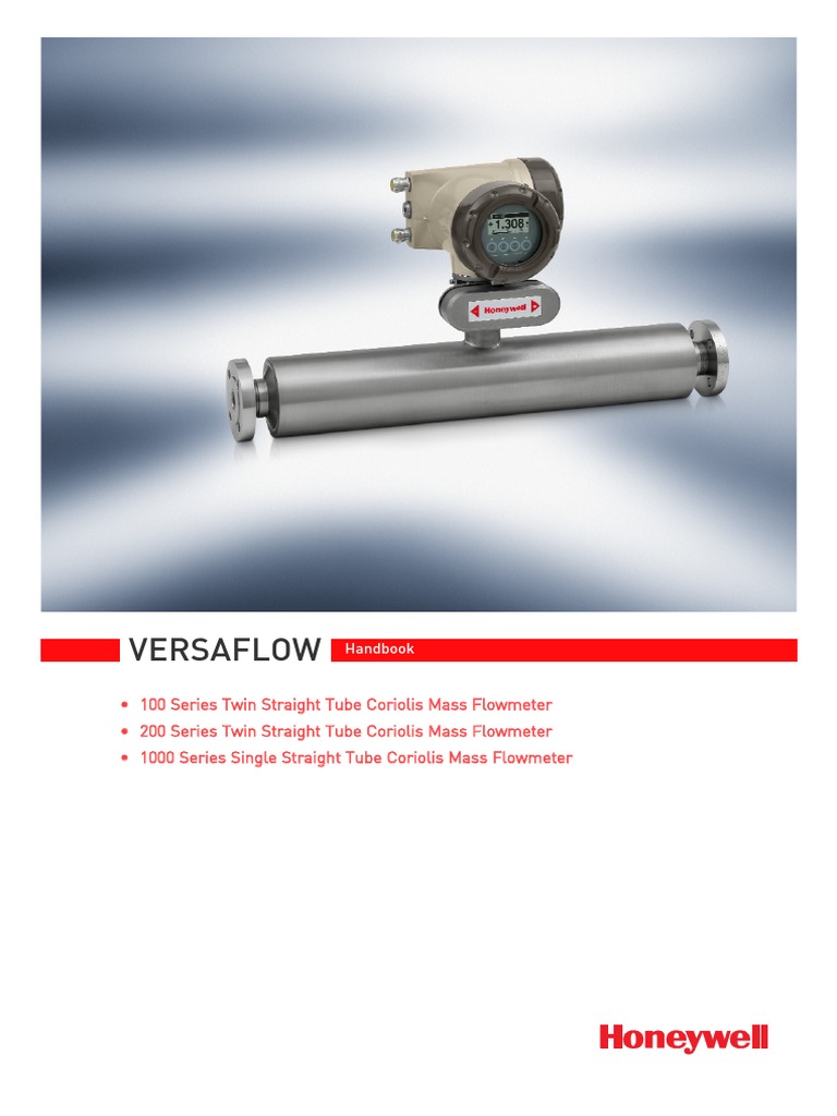 Honeywell VersaFlow Manuel Pour 100 - 200 - 1000 PDF | PDF | Flow ...