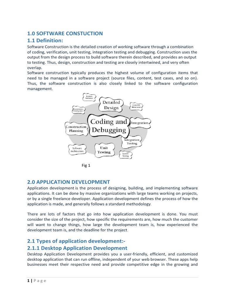 Software Construction | PDF | Software Development Process | Software Design Pattern