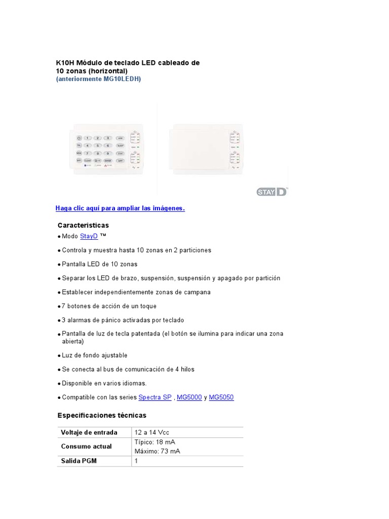 Datasheet K10H | PDF