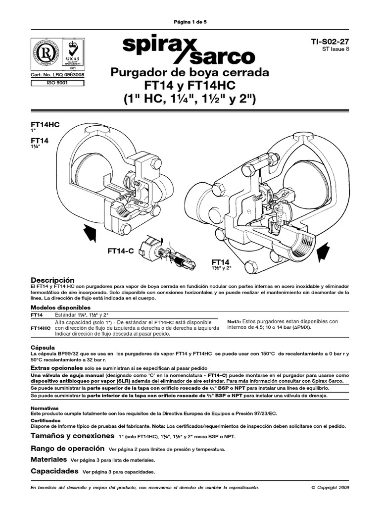 129 - TI-P02-27 FT14 y FT14HC PDF | PDF | Rieles | Materiales