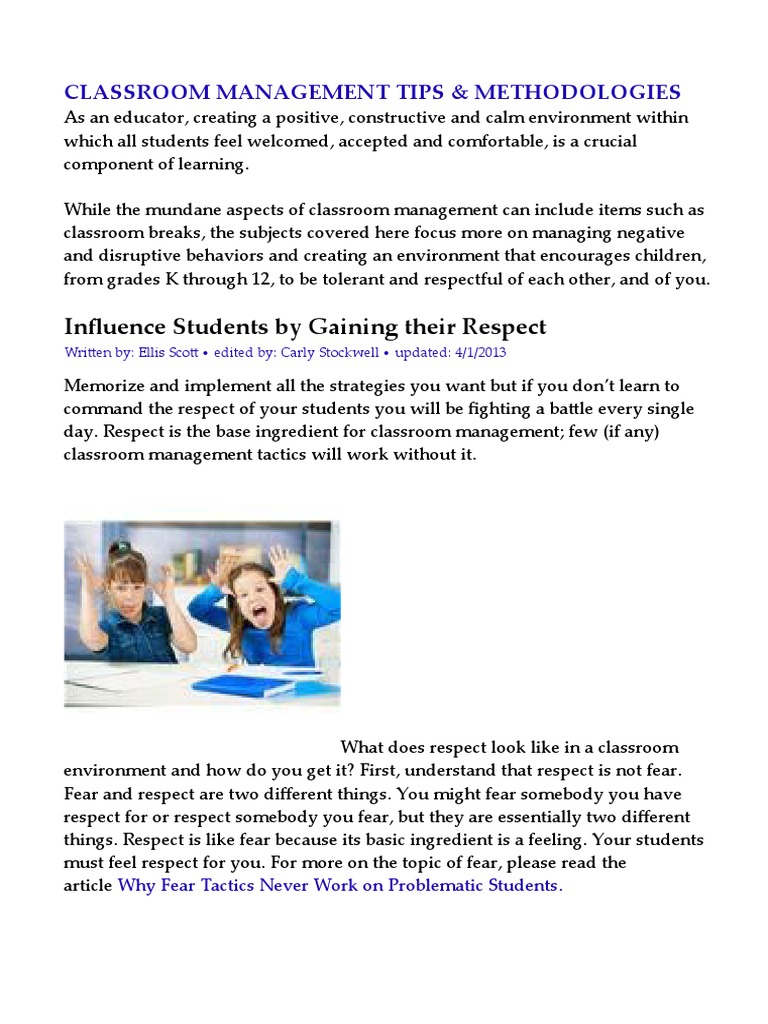 classroom-management-tips-pdf-classroom-management-classroom