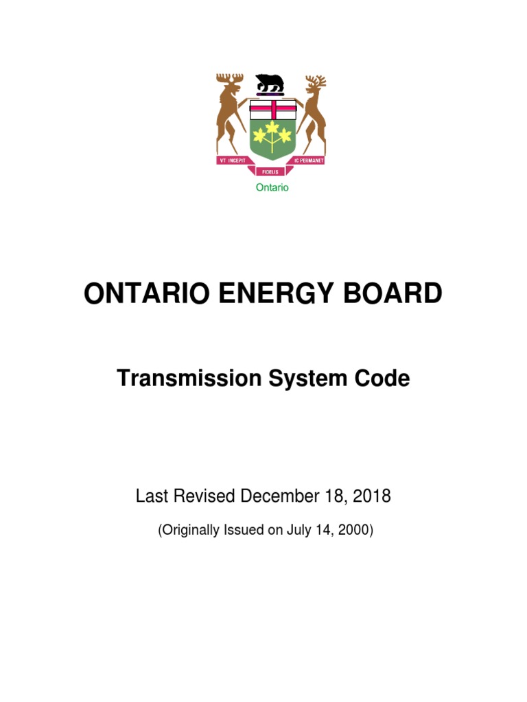 Transmission System Code | PDF | Electric Power Transmission | Computer ...
