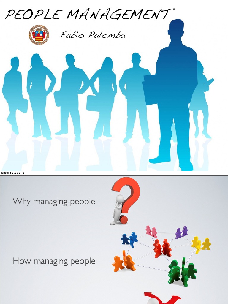 Fabio Palomba: People Management | PDF | Leadership | Motivation