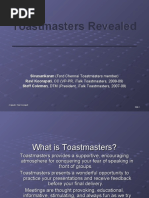 Toastmaster of The Day-FULL SCRIPT | PDF