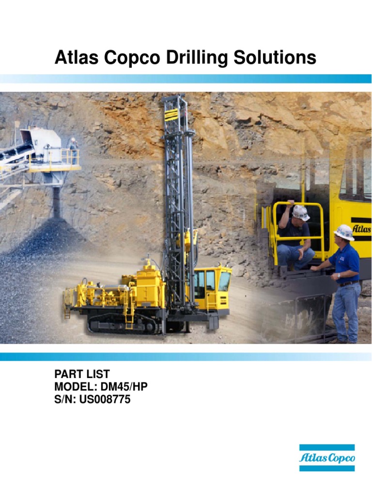 DM 45 Parts Manual Serial Us008775 | PDF | Mechanical Engineering ...