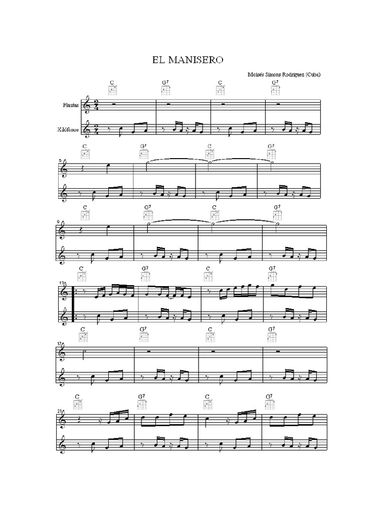 El Manisero - Cuba | PDF