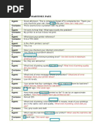 Call Center Closing Spiel Guide | PDF | Troubleshooting | Communication