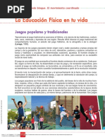 Sec2 1ºunidad de Aprendizaje | PDF | Educación Física | Deportes
