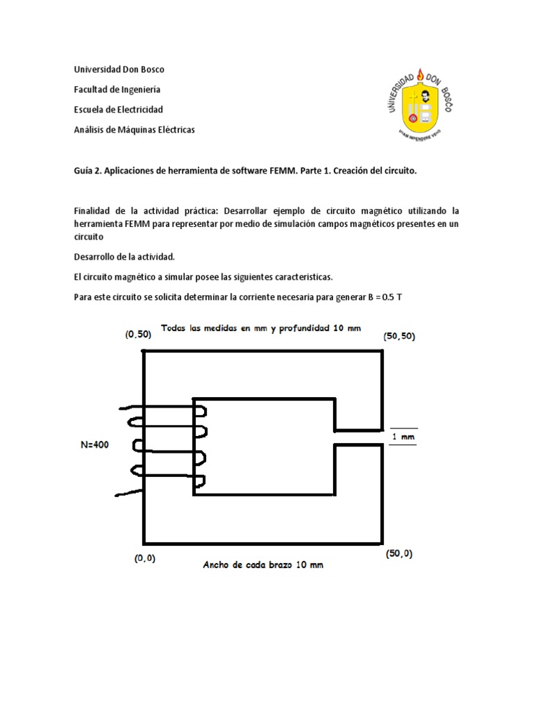 AME FEMM Guia2 | PDF | Inductor | Campo magnético