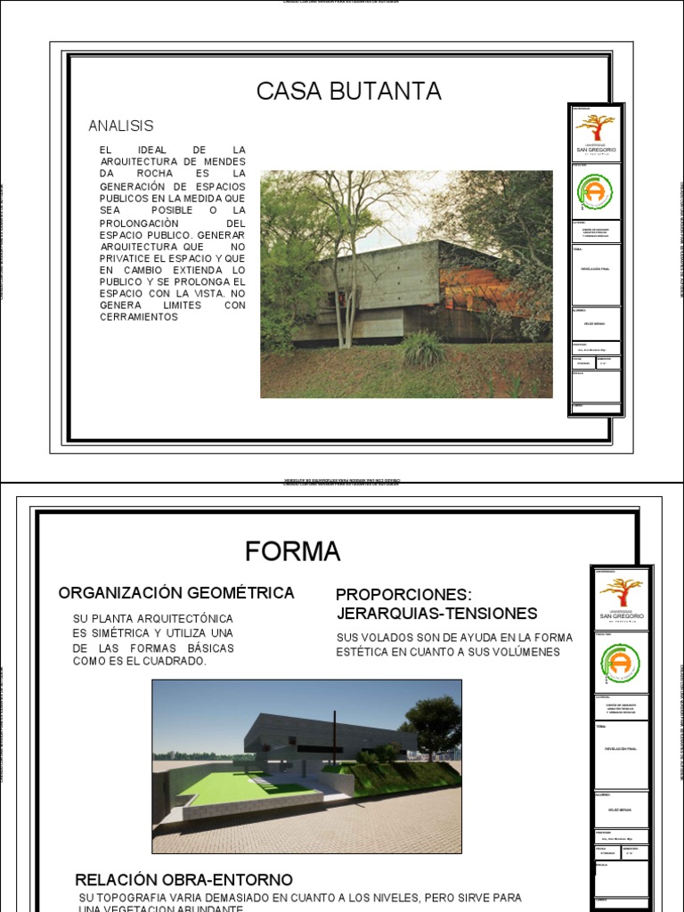 Casa Butanta | PDF | Medios de arte | Naturaleza