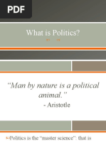 Politics As The Art of Government | PDF | Theory | Conceptual Model