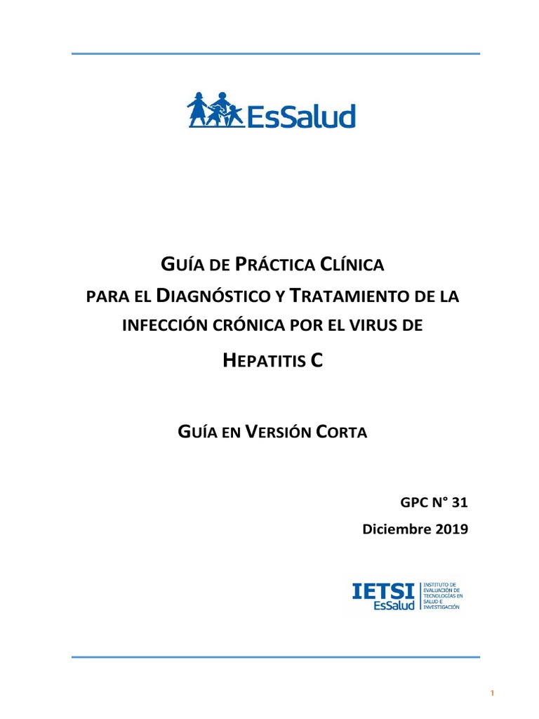 Guía actualizada para el diagnóstico y tratamiento de la infección ...
