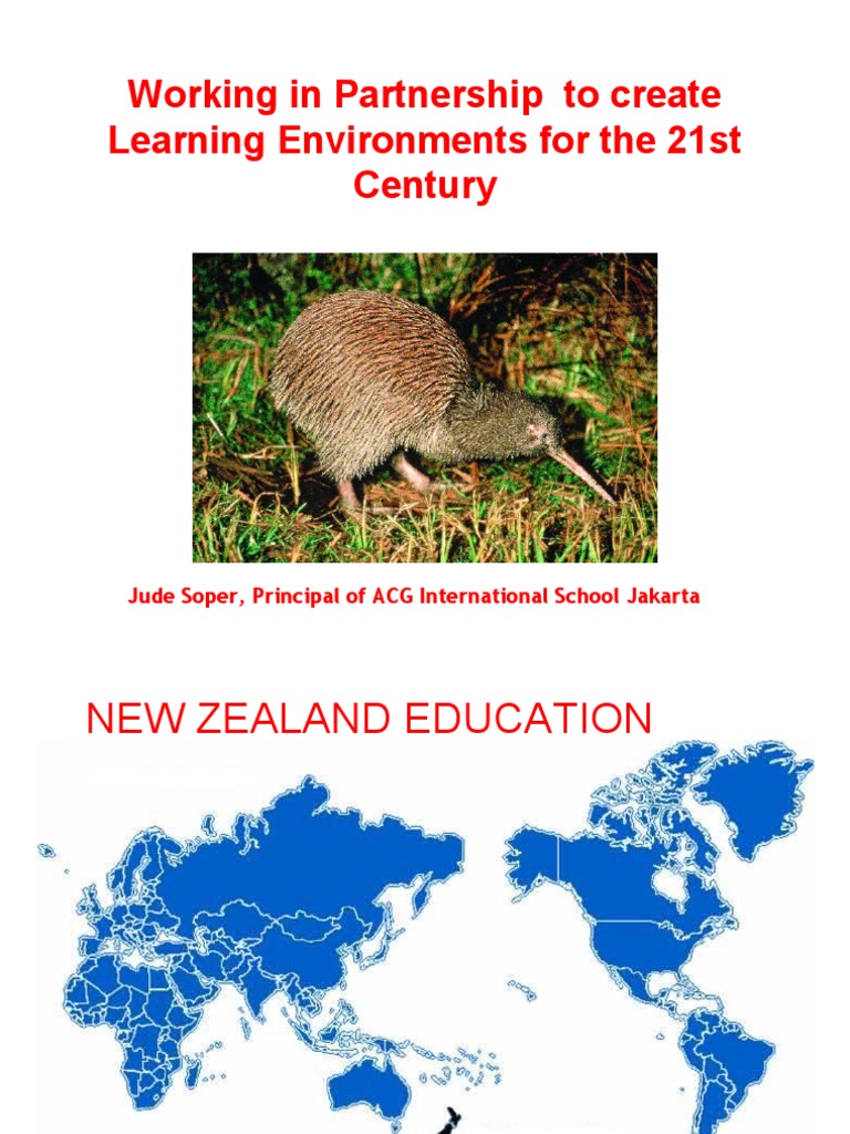 Working in Partnership To Create Learning Environments For The 21st ...