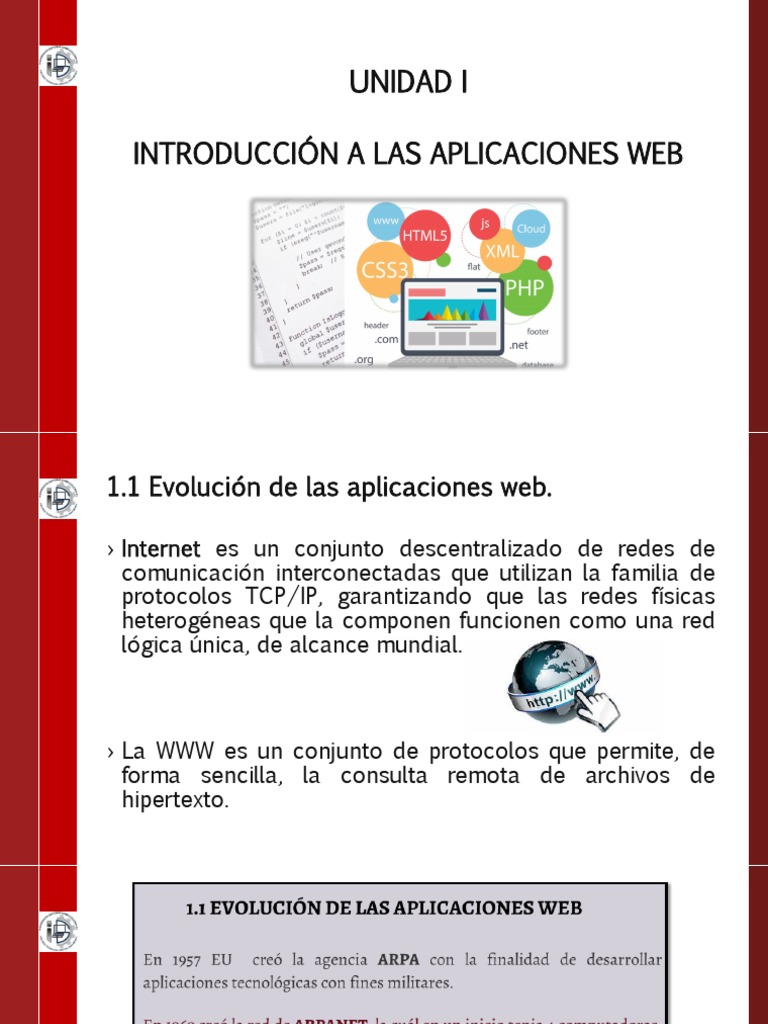 Programacion Web U1 | PDF | Servidor web | Internet y web