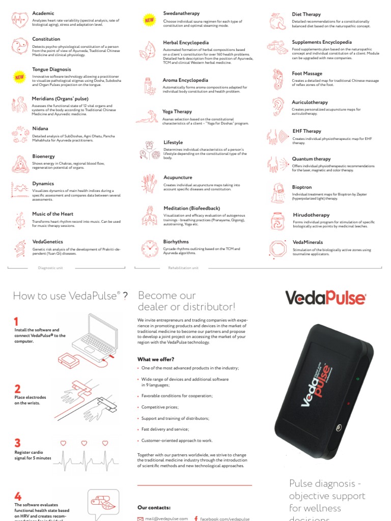 VedaPulse Module List | PDF | Traditional Chinese Medicine | Ayurveda