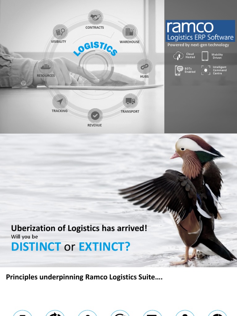 Ramco Logistics Overview PDF | PDF | Logistics | Supply Chain Management