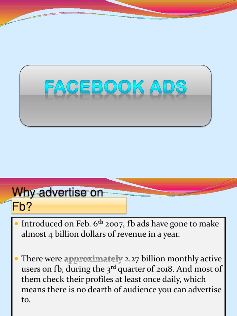 Facebook Ads: A Comprehensive Guide | PDF | Advertising | Brand
