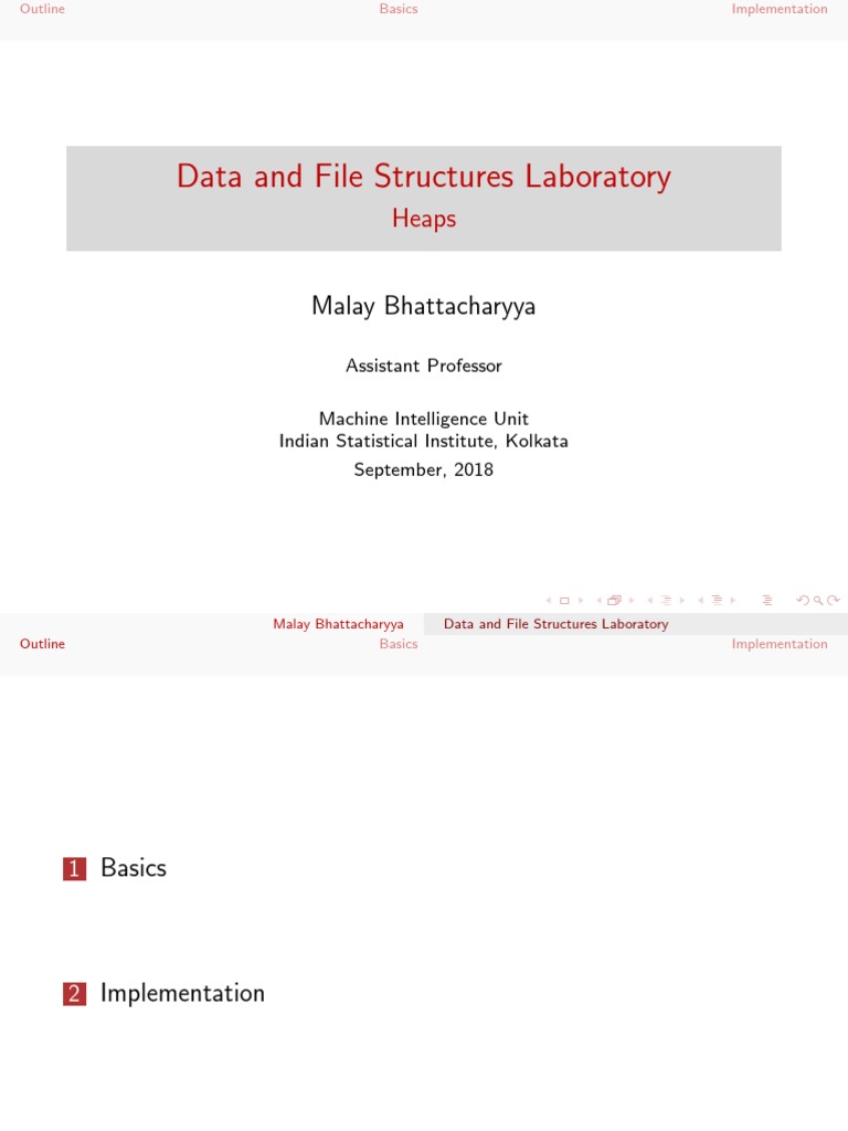 Data And File Structures Laboratory Heaps Pdf Algorithms And Data Structures Computer