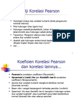 Rumus Korelasi Pearson | PDF
