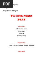 Comparative Table - Twelfth Night and She's The Man | PDF | Twelfth Night