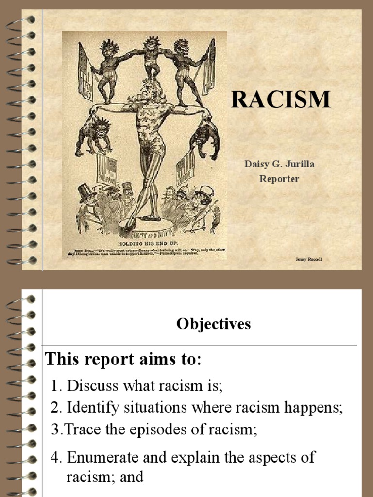 My Report On Racism | PDF | Racism | Discrimination & Race Relations