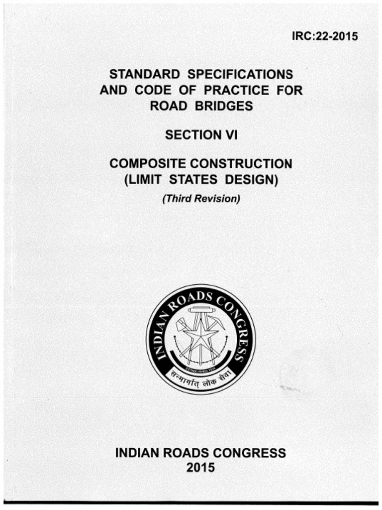 Irc-22-2015 PDF | PDF