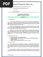 Pe9 - q1 - Mod3 - Sports Officiating - v3 | PDF | Physical Fitness | Volleyball