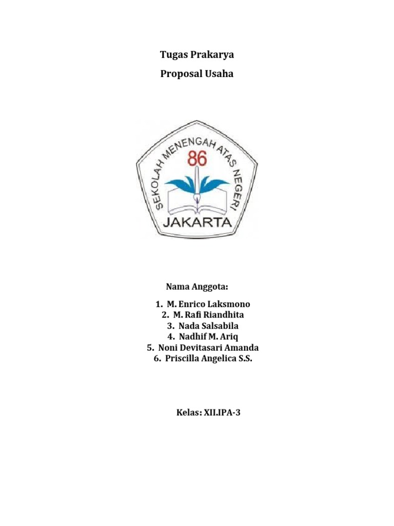 Contoh Tugas Prakarya | PDF | Bisnis | Seni