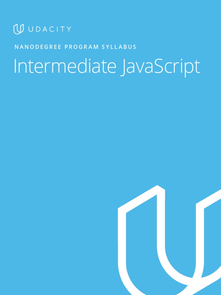 Intermediate Javascript: Nanodegree Program Syllabus | PDF | Object Oriented Programming ...