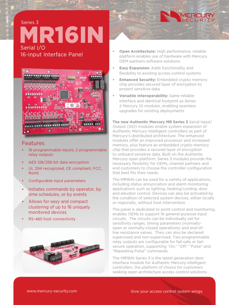 IP Module MR - 16in - Series-3 - July - 2019 | Download Free PDF | Input/Output | Embedded System