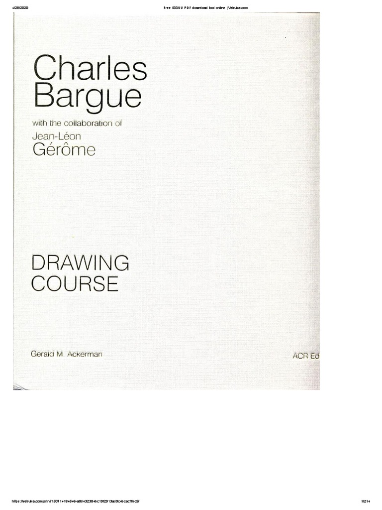 Charles Bargue - Drawing Course | PDF | Computer File Formats | Office ...