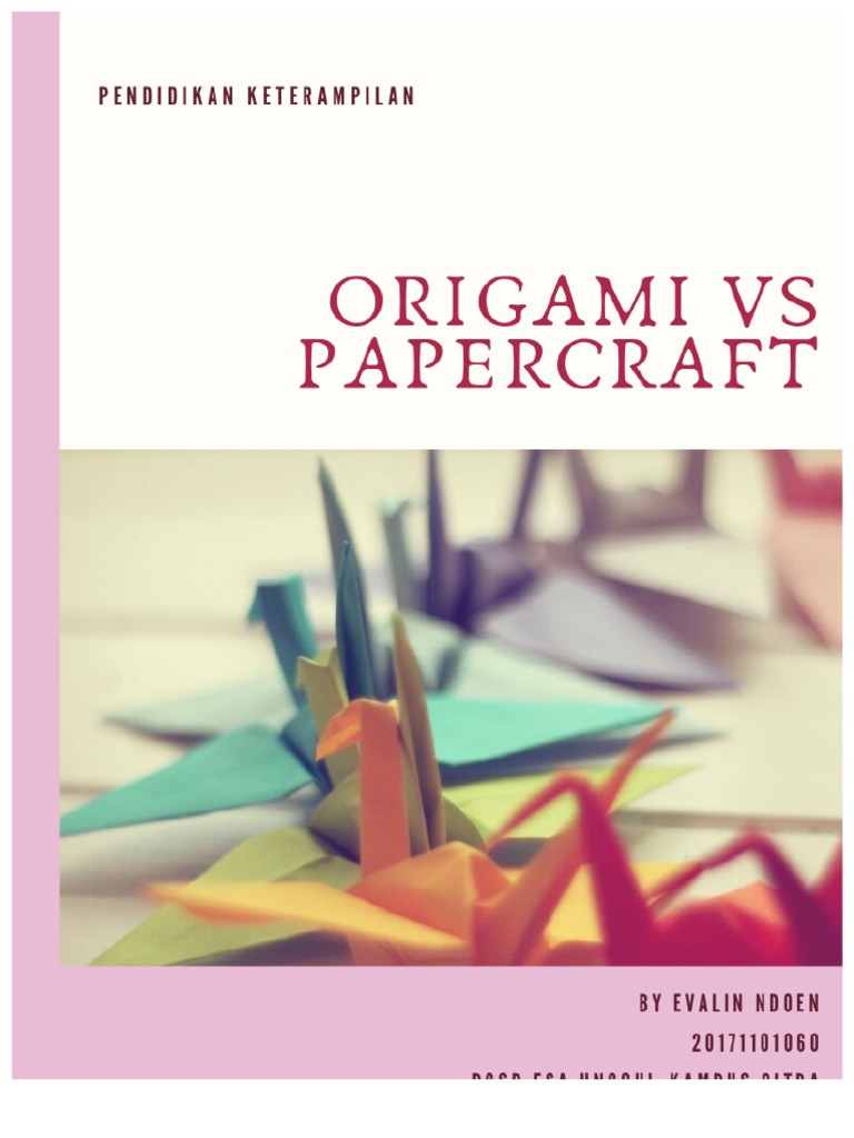 Origami Papercraft | PDF | Griya & Taman