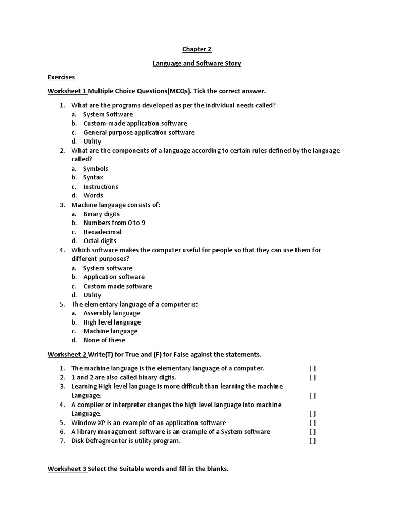 Class 6 Chapter 2 | PDF | Computer Program | Programming