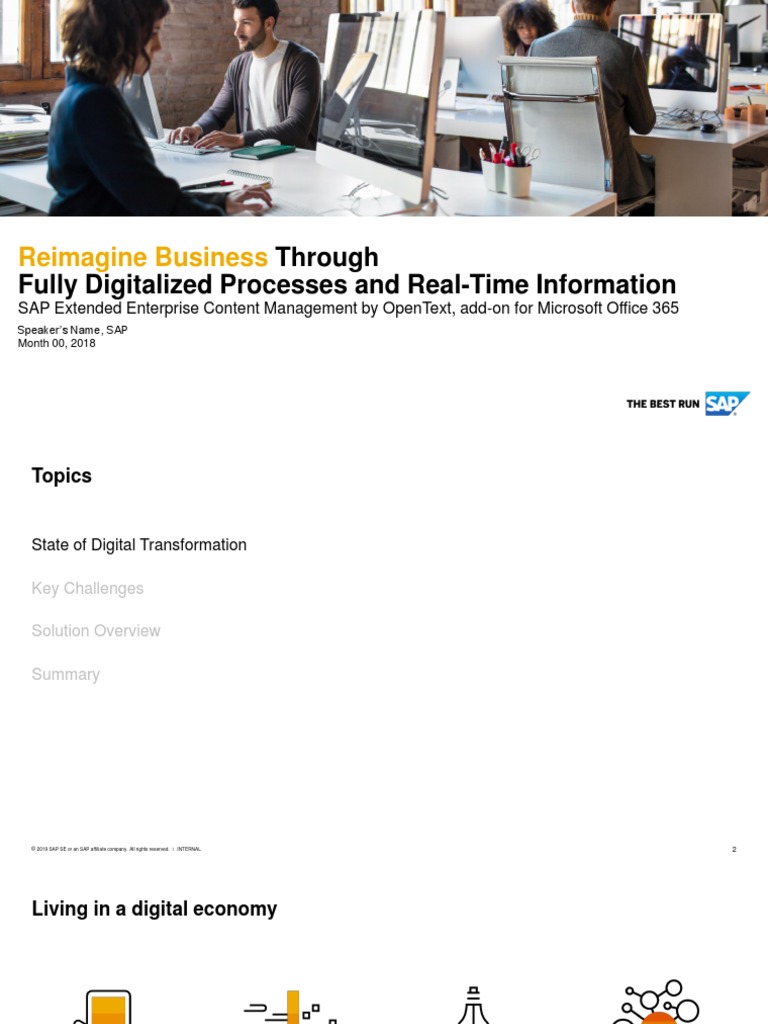 SAP Extended ECM by OpenText Add-On For O365 - Customer Presentation ...