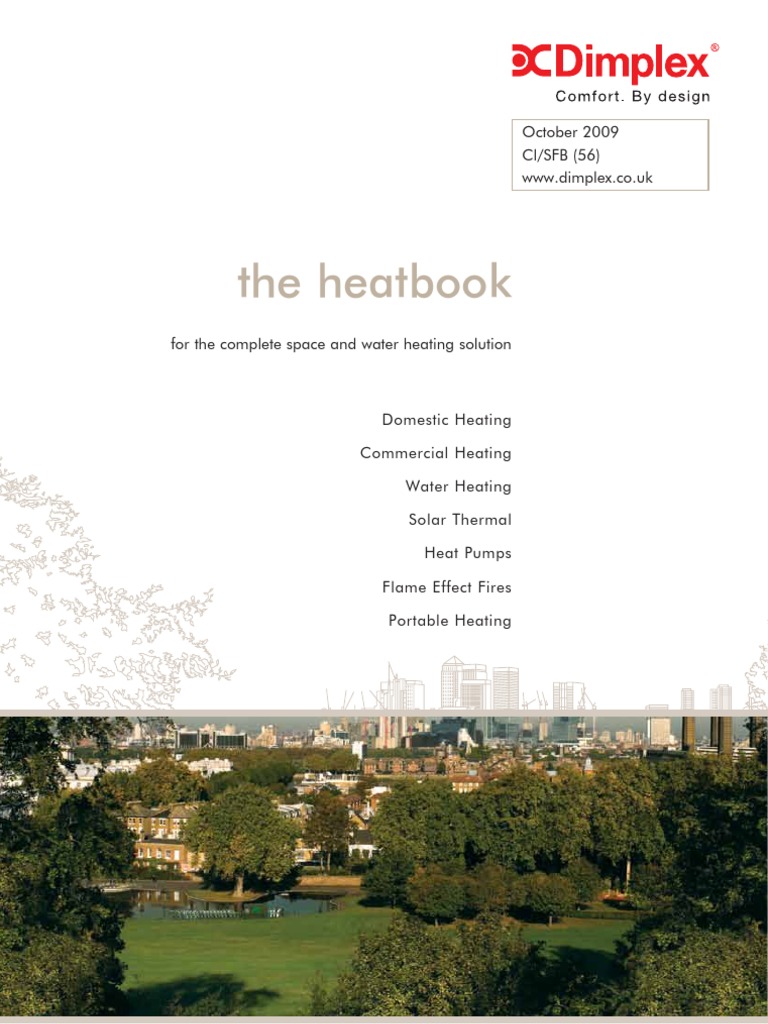 Dimplex Heatbook Oct2009 | PDF | Hvac | Water Heating