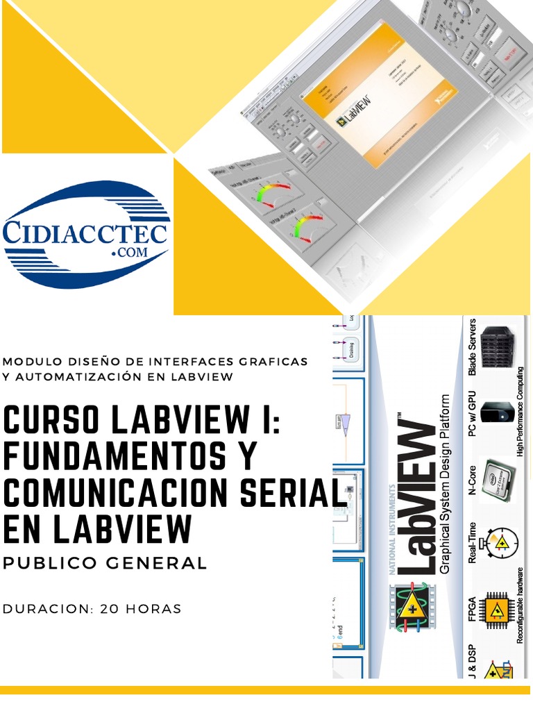 Modulo Labview | PDF | Adquisición de datos | Tecnología digital