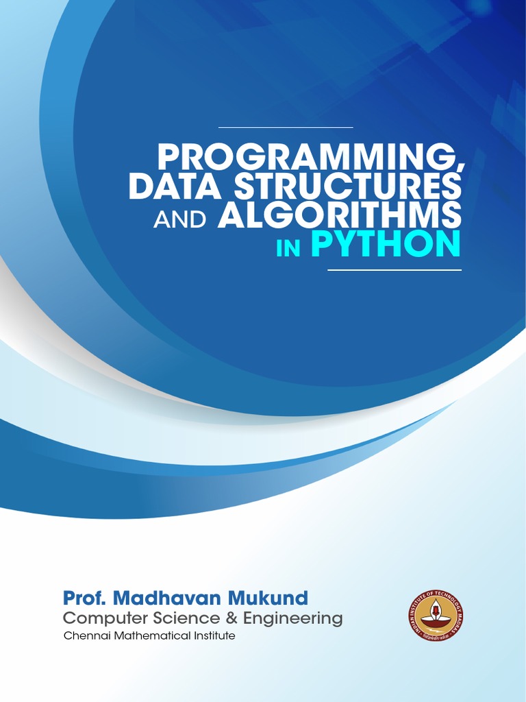 Programming, Data Structures Algorithms: Python | PDF | Algorithms ...
