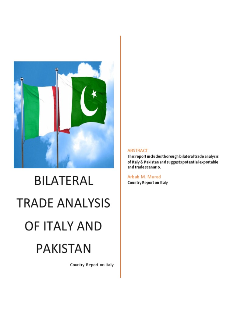 Italy Country Report Tdap | PDF | Exports | Economic Growth