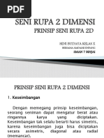Prinsip Seni Rupa Dan Gambarnya 1. Kesatuan (Unity) | PDF | Seni