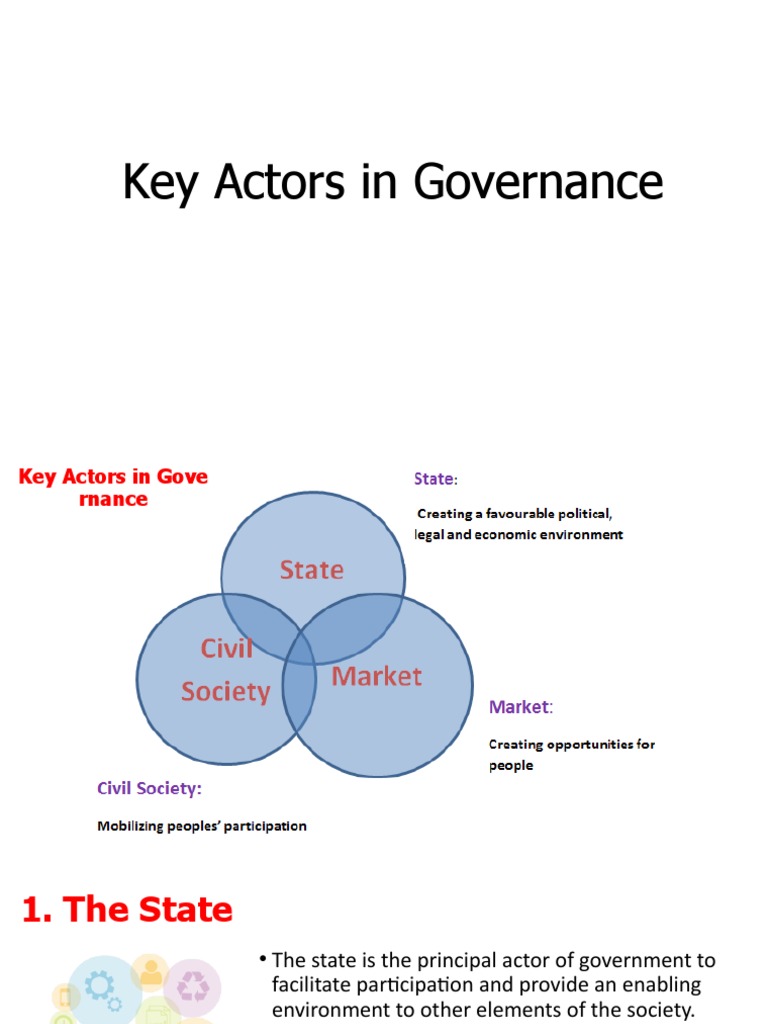 Key Actors in Governance | PDF | Governance | Decentralization