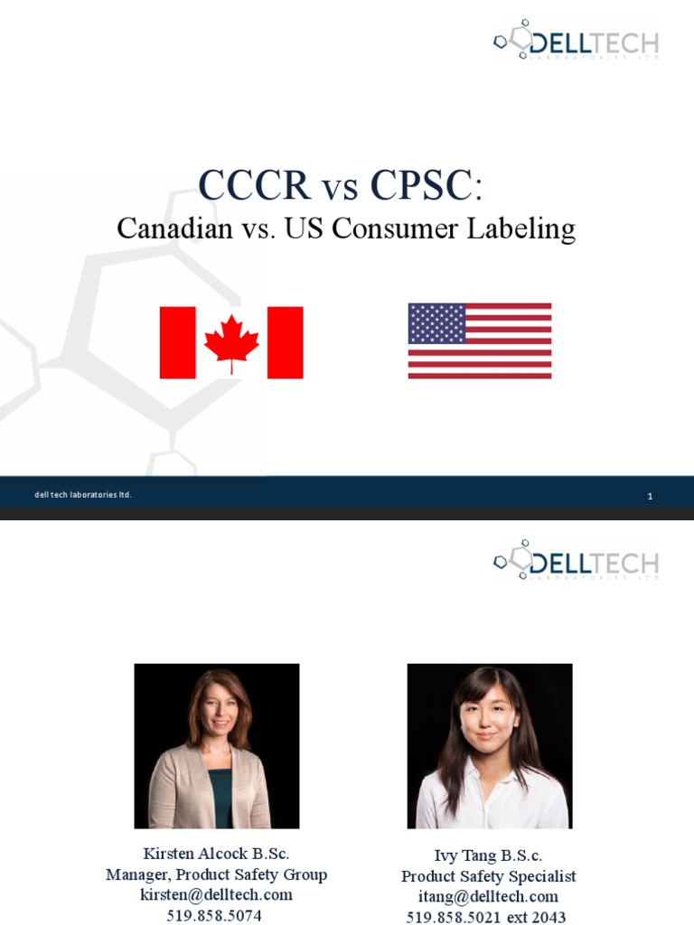 CCCR vs CPSC: Consumer Labeling Guide | PDF | Toxicity | Laboratories