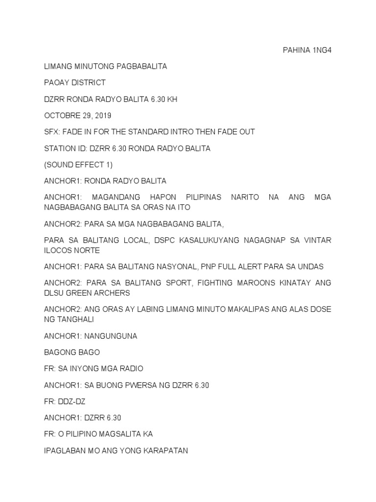 Broad Script Div | PDF