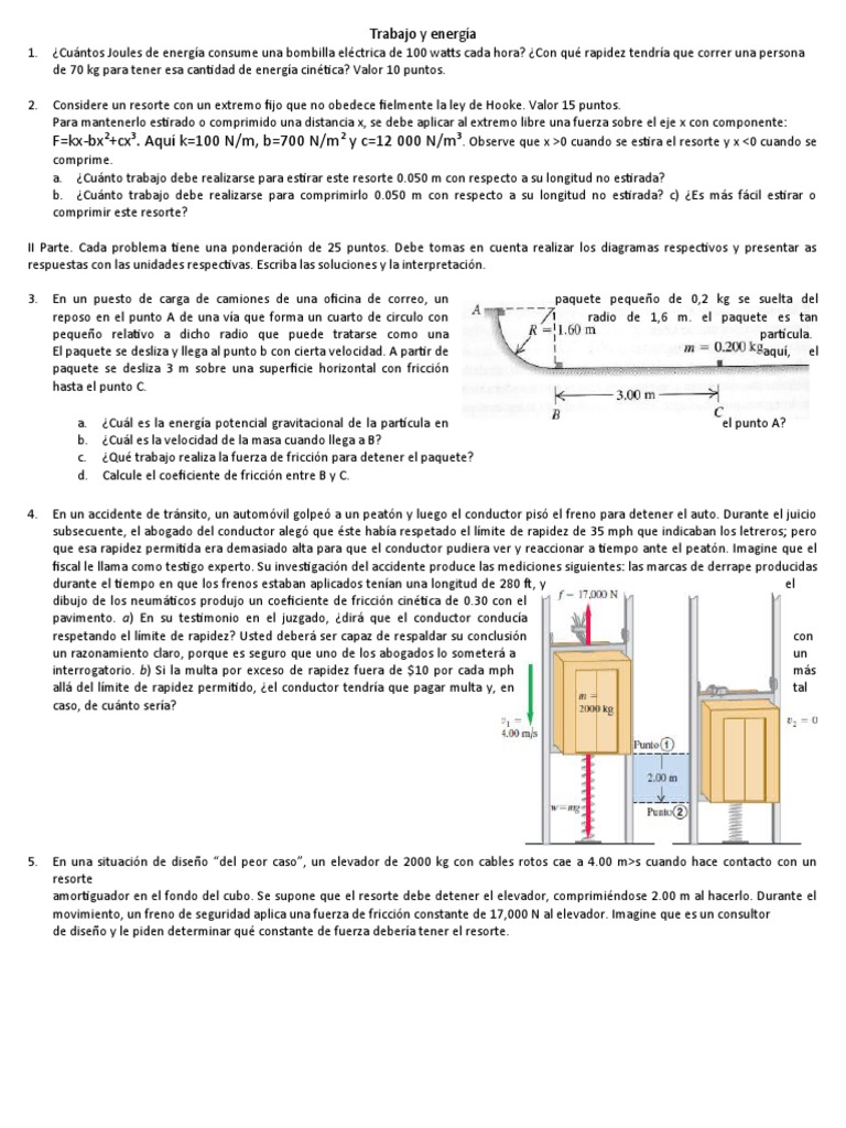 Práctica 2 | PDF | Ascensor | Física