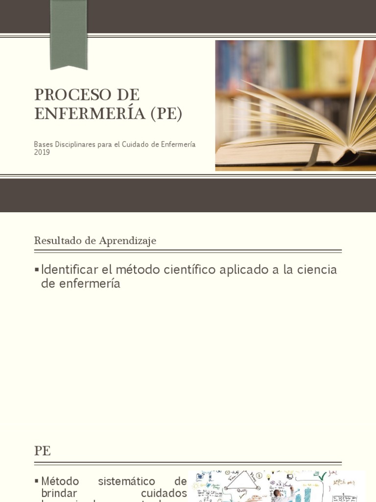 Proceso de Enfermería PDF | PDF | Enfermería | Conocimiento
