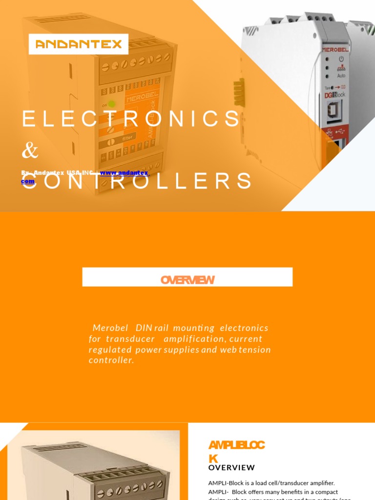 Electronics & Controllers - Andantex | PDF | Technology & Engineering