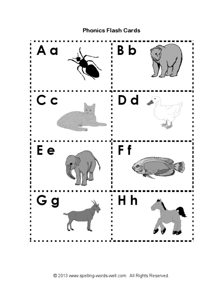 Phonics Flash Cards | PDF