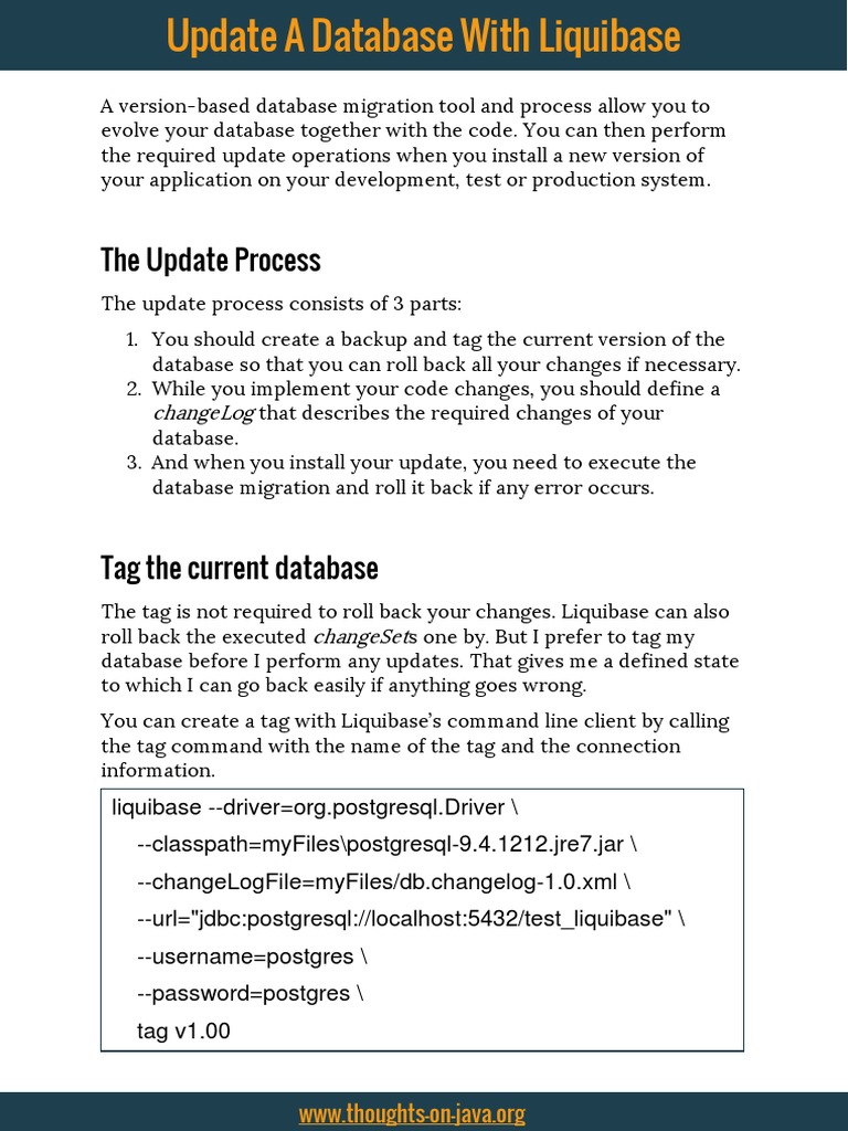 The Update Process: Changelog | PDF | Postgre Sql | Databases