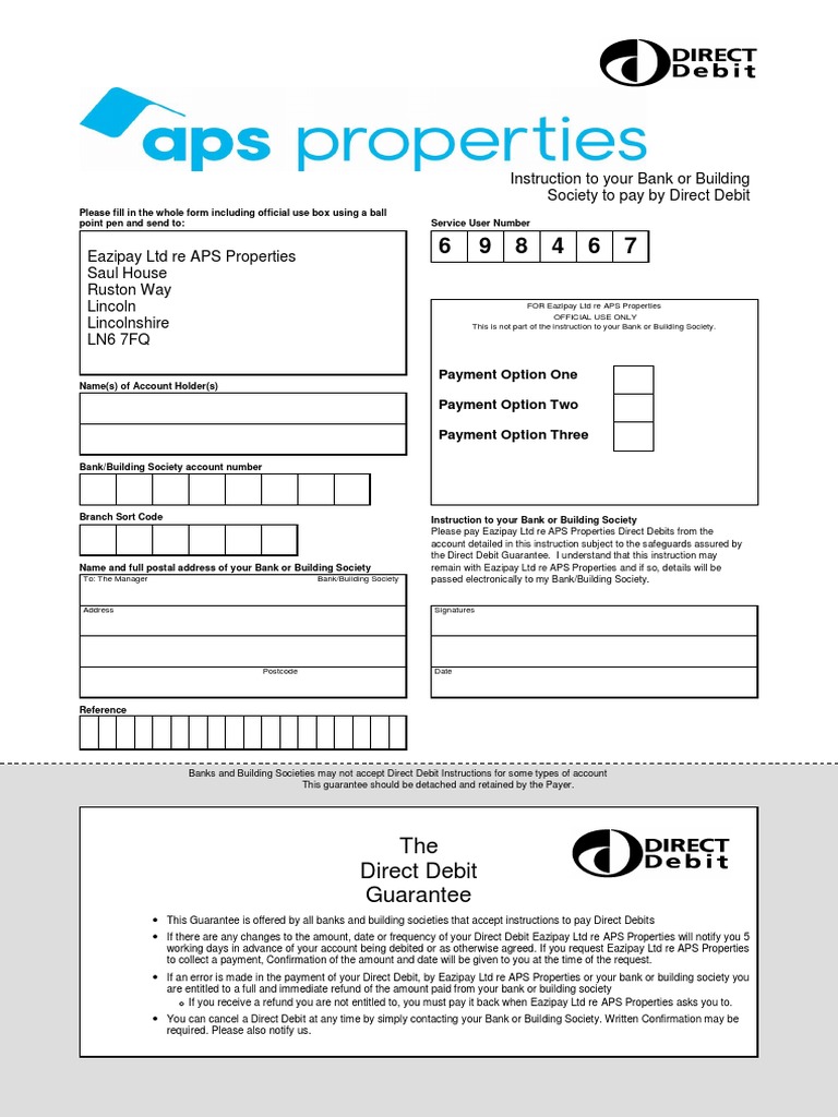 APS Mandate | PDF | Payments | Debit Card